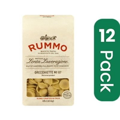 Rummo Orecchiette 12pk - Pasta brands for food distributors - Walmart ...