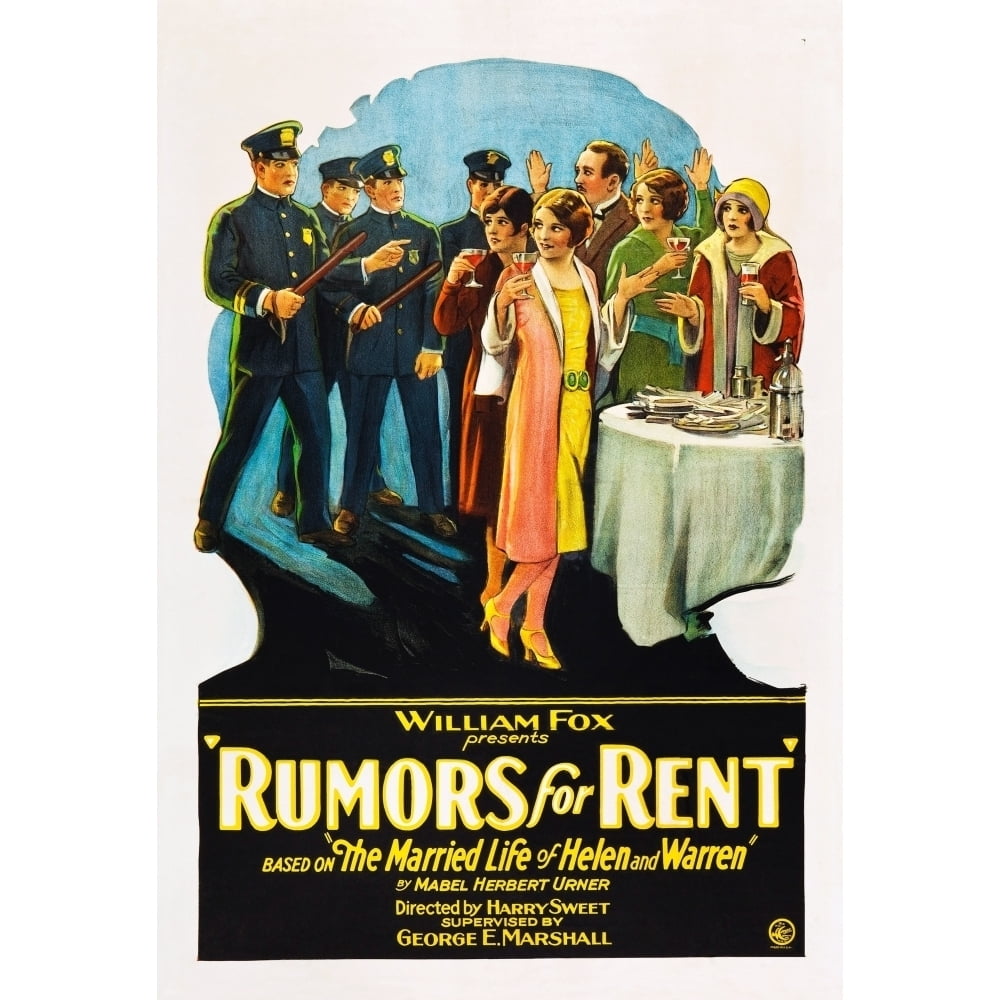 Rumors For Rent Movie Poster Masterprint - Walmart.com