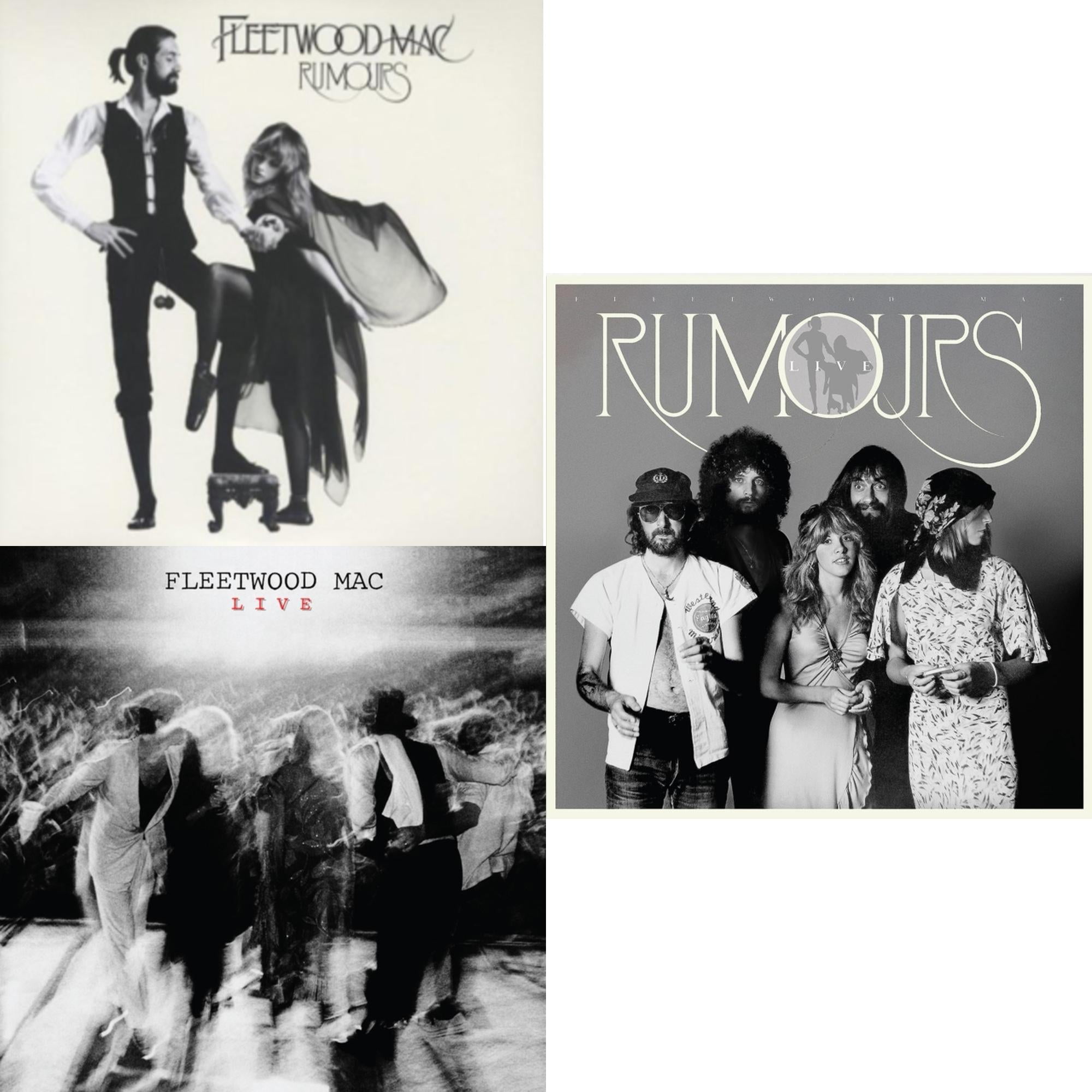 Rumours (2LP/45RPM/Deluxe) & Fleetwood Mac Live (Super Deluxe Edition ...