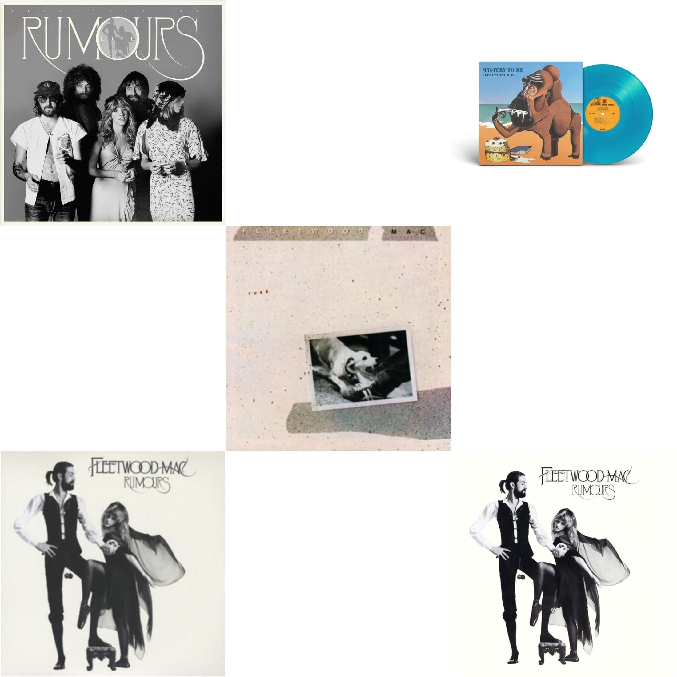 Rumours Live (2LP) & Rumours (2LP/45RPM/Deluxe) & Tusk (2LP) & Mystery ...
