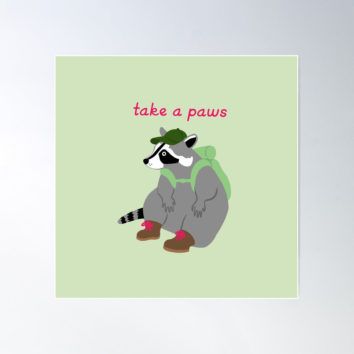 Rumple Takes A Paws Poster Wall Art, Modern Wall Decor For Living Room ...