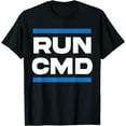 Run-CMD Funny Command Prompt Computer Programmer T-Shirt - Walmart.com