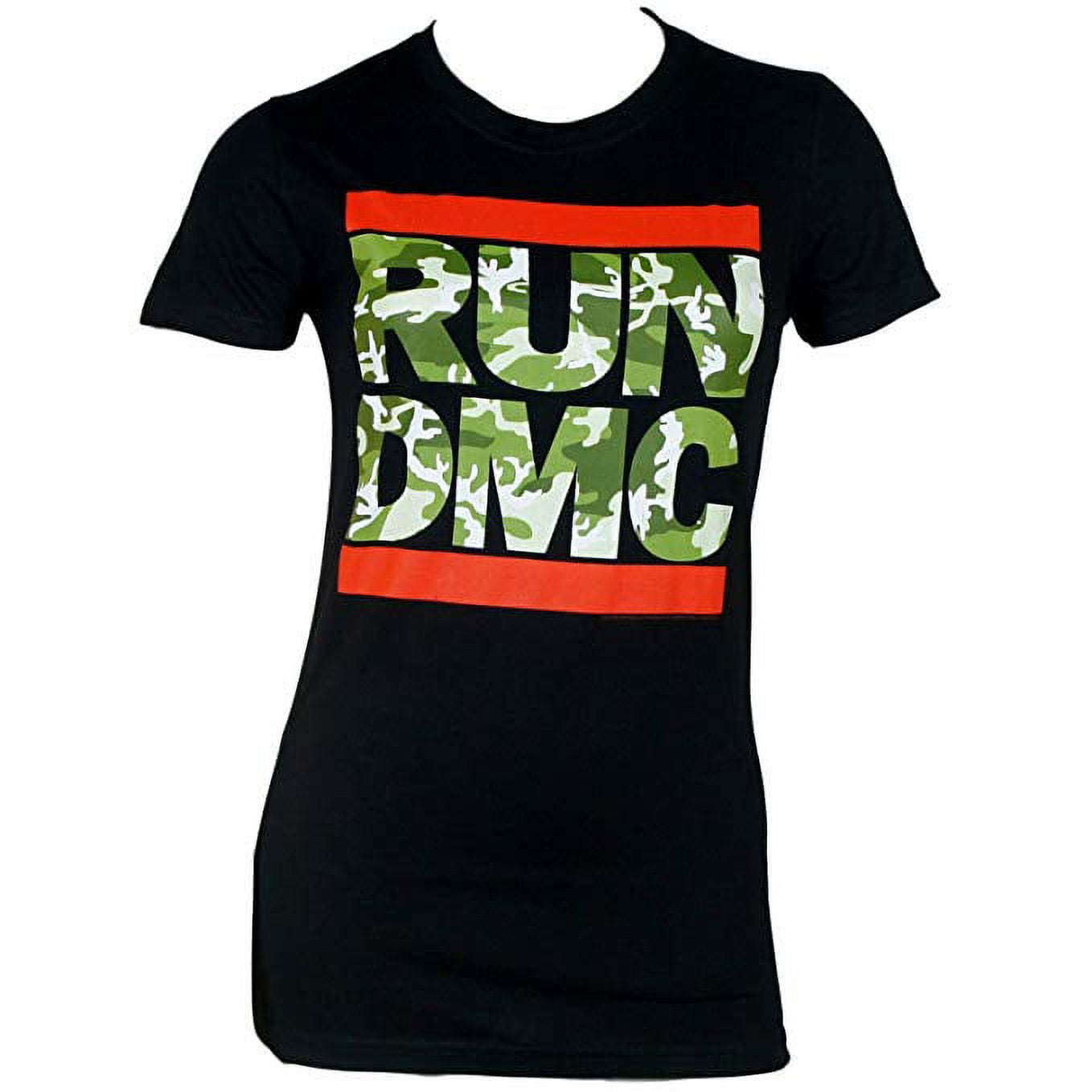 Run DMC Camo Logo Junior Women's Shirt - Walmart.com