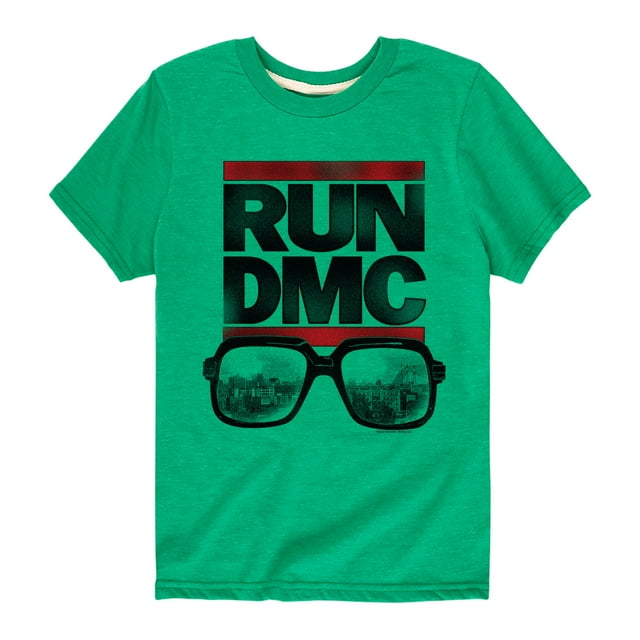 Run DMC Glasses Logo - Toddler And Youth Short Sleeve Graphic T-Shirt ...