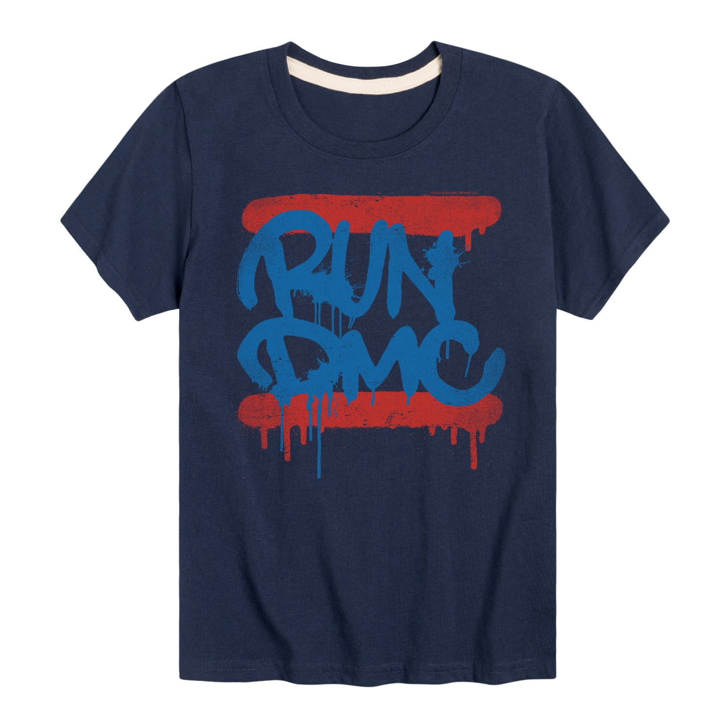 Run DMC Graffiti Logo - Toddler And Youth Short Sleeve Graphic T-Shirt ...