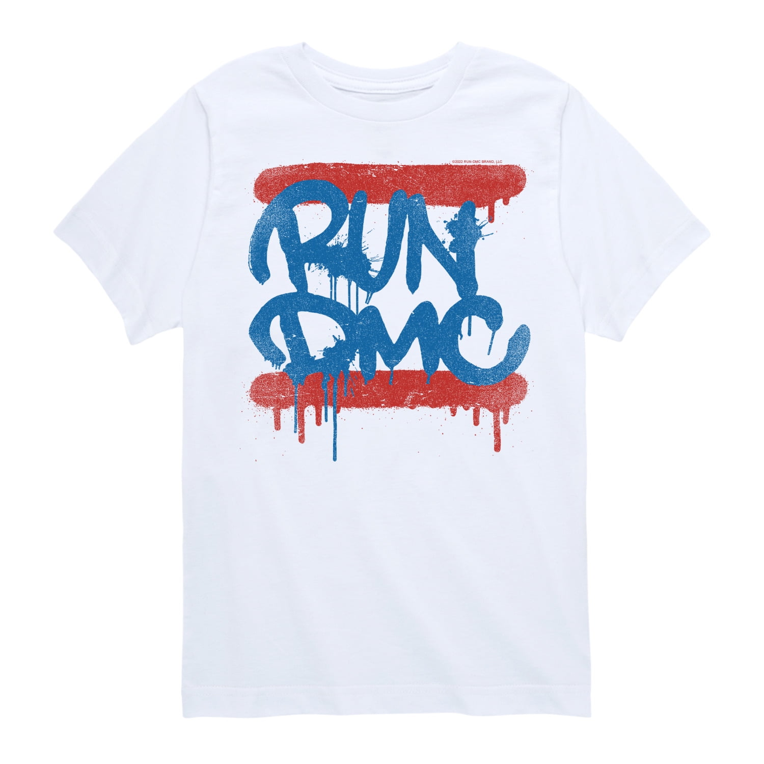 Run DMC Graffiti Logo - Toddler And Youth Short Sleeve Graphic T-Shirt ...