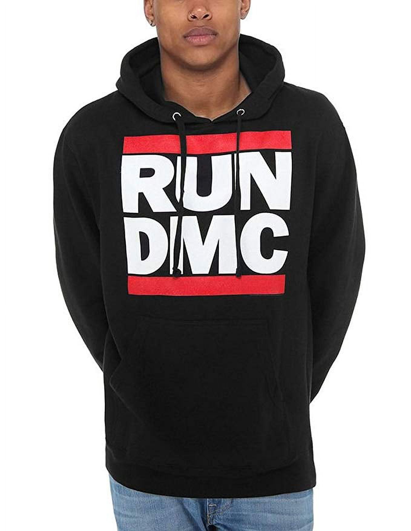 Run DMC Logo Pullover Hoodie Sweatshirt - Walmart.com
