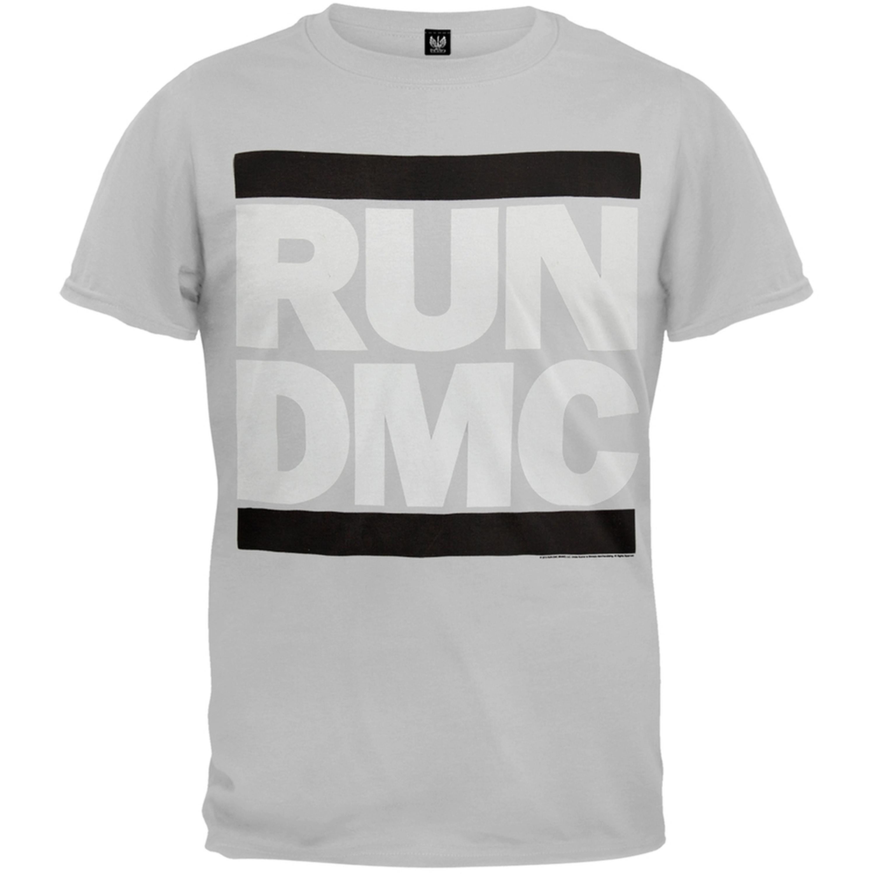 Run DMC Men's Greyscale Logo T-shirt Medium Grey - Walmart.com