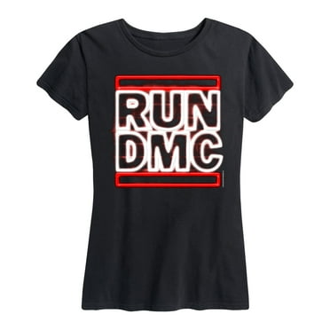 Run DMC Stacked Logo - Women's Short Sleeve Graphic T-Shirt - Walmart.com