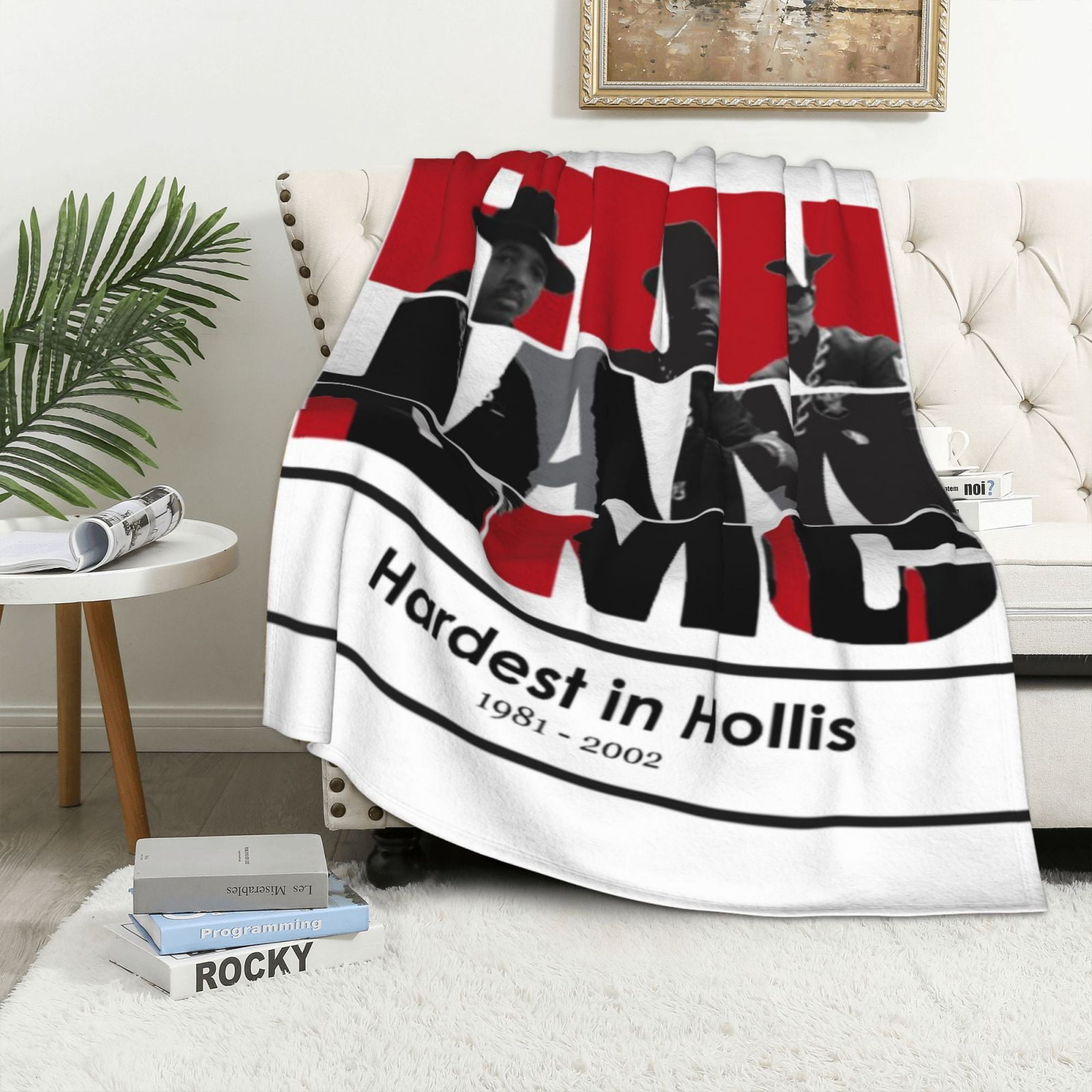 Run DMC Official Silhouette Band Official Red Outline Photo Logo Comic ...