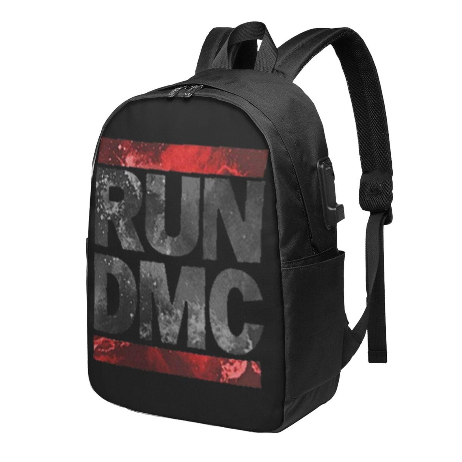 Run Dmc Classic Logo Backpack Fashion Travel Backpack Laptop Backpack ...