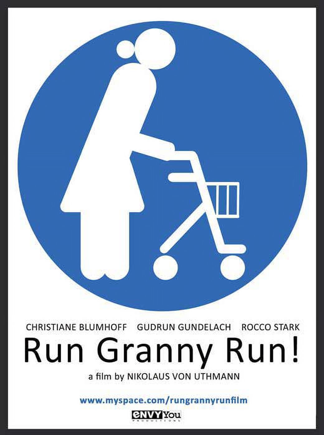 Run Granny Run! - movie POSTER (Style A) (27" x 40") (2010) - Walmart.com