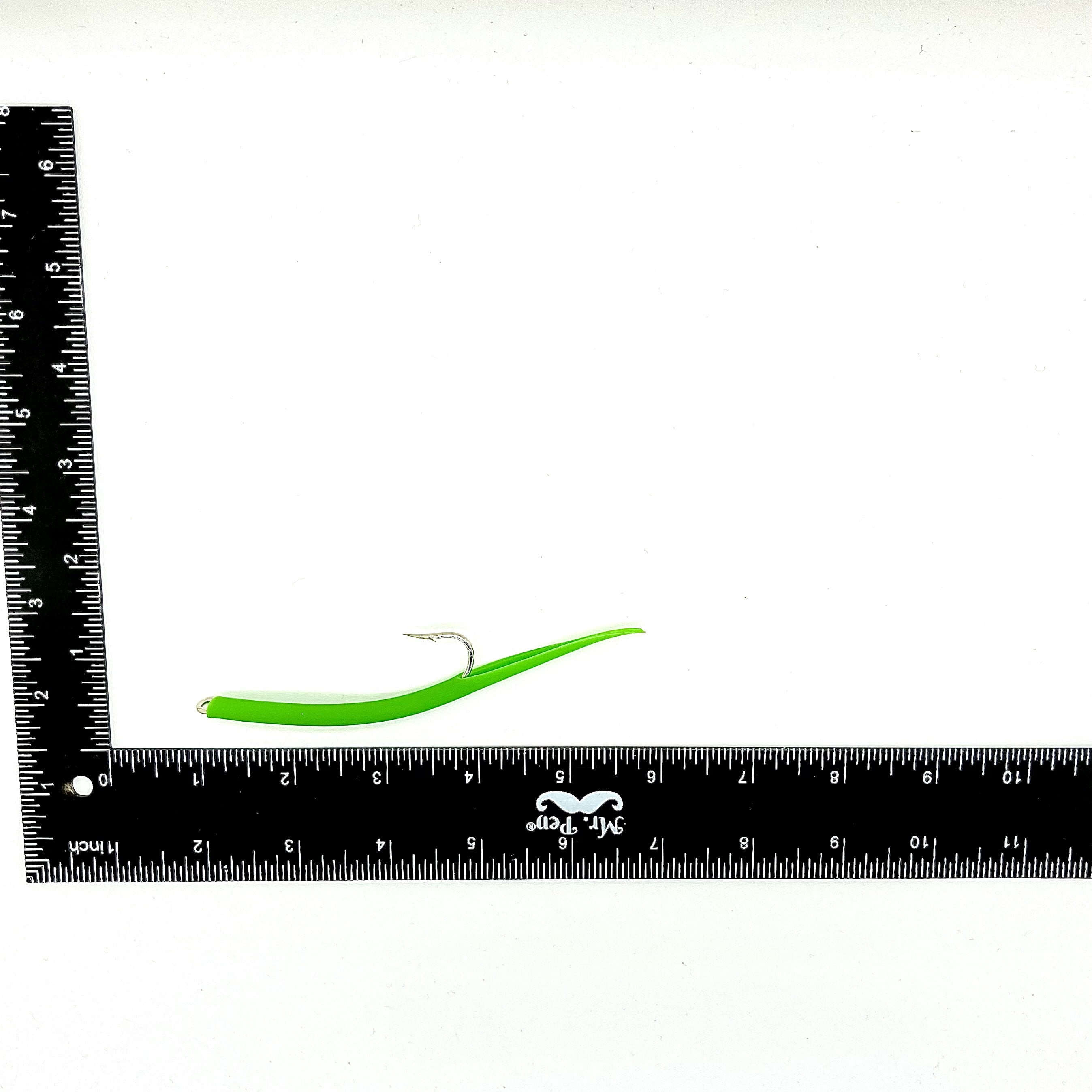 Run Off Lures Replacement Tubed Hooks 7/0 - 4 Pack, Green - Walmart.com