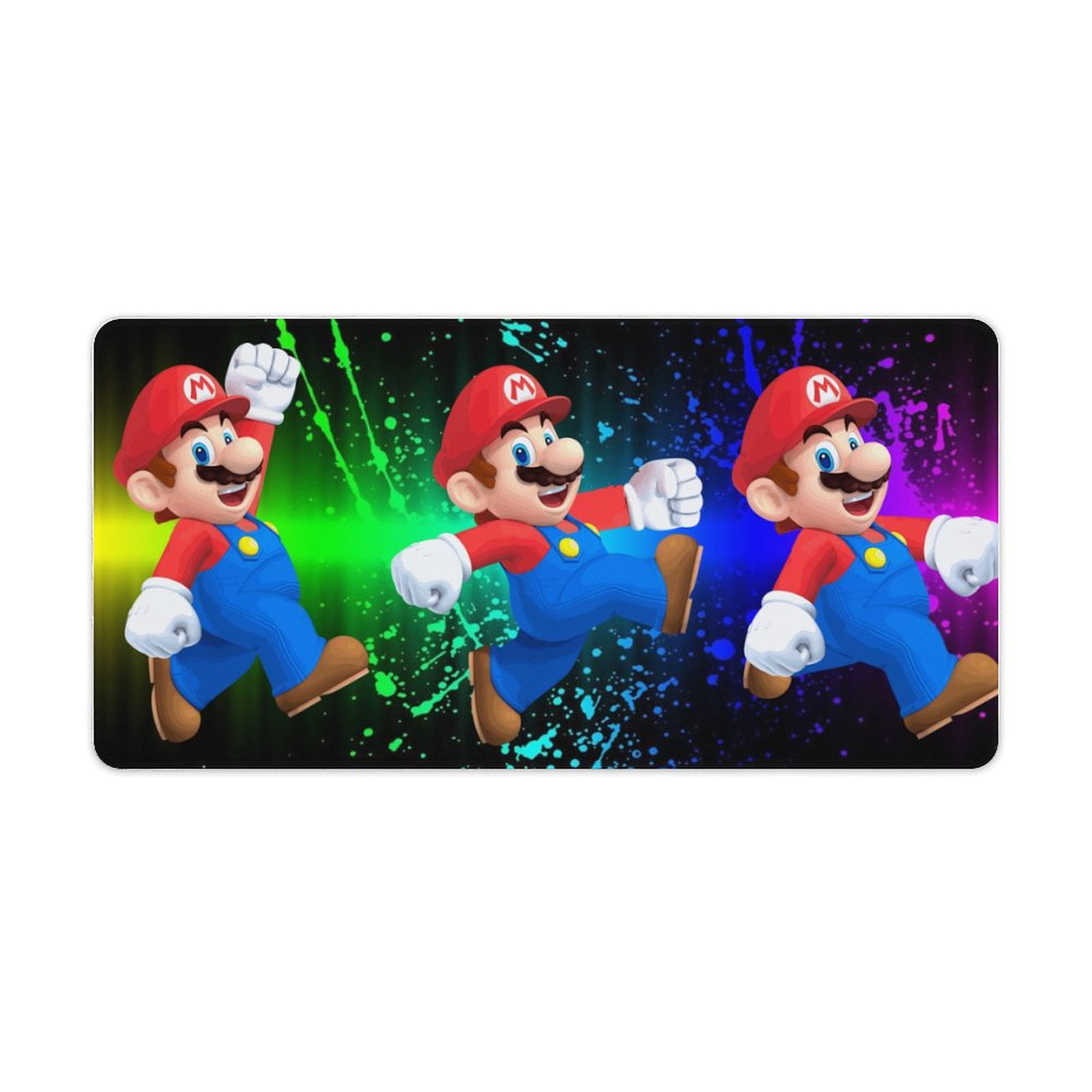 Run Super Mario Extended Gaming Mouse Pad No-sliped Large Desk Mat ...
