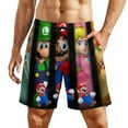 Run Super Mario Men's Board Shorts Swim Trunks Quick Dry Beach Short ...