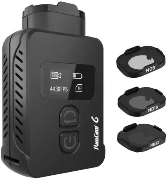 RunCam 6 4K Wide Angle WiFi FPV PWM Action Sports Remote Control Camera ...