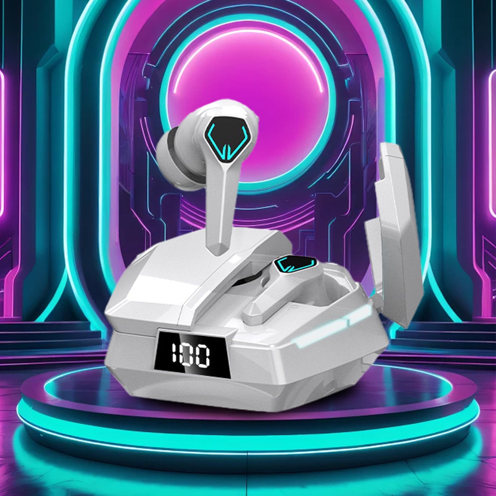 RunGou Mecha Wind Esports Game Wireless Bluetooth Earphones with ...