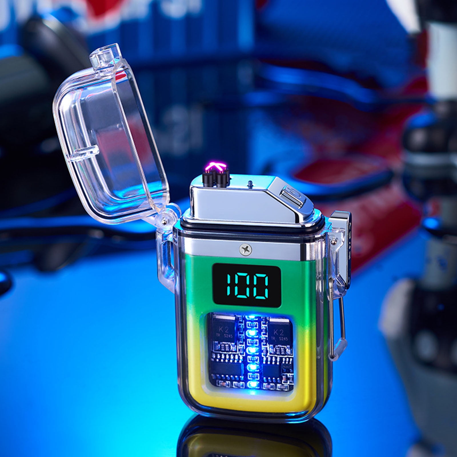 RunGou Outdoor Explosion-Proof Emergency Lighter, C-Type Charging ...