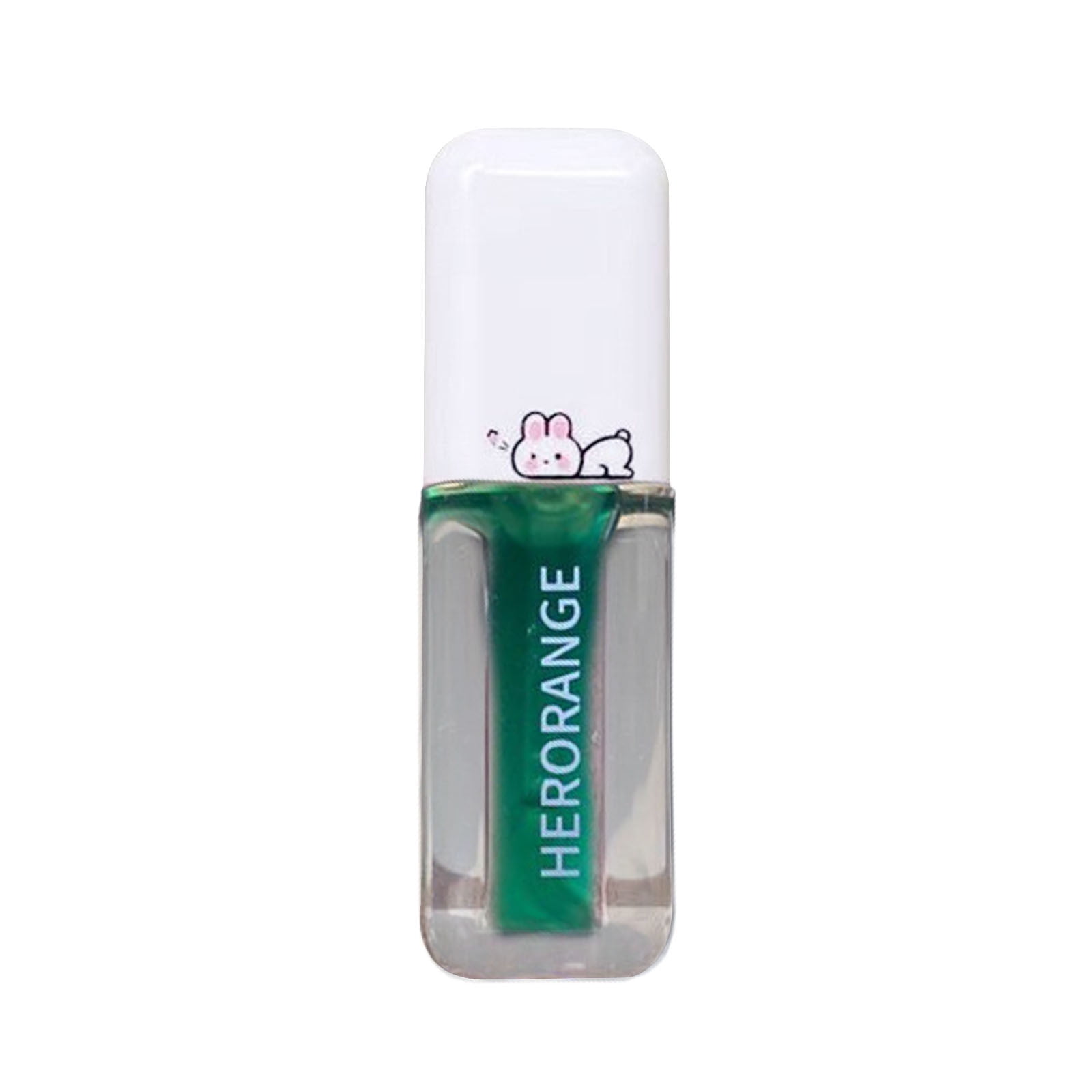 RunJia HERORANG Prone Rabbit Lip Balm Gloss Lipstick Base Coating Glass ...