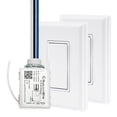 RunLessWire 3-Way On/Off Wireless Battery-Free Remote Light Switch Kit ...