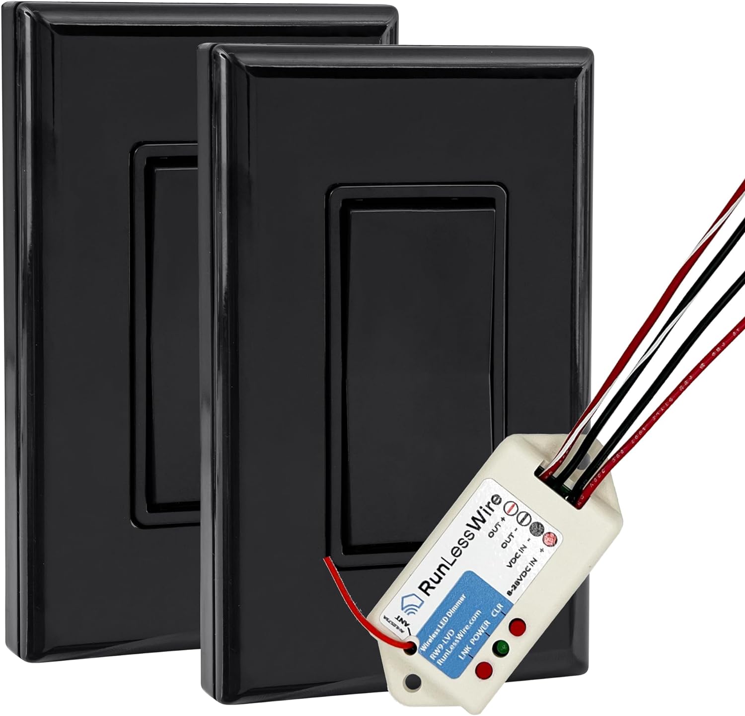 RunLessWire Low Voltage 8-30VDC Dimming Self Powered (NO Batteries ...