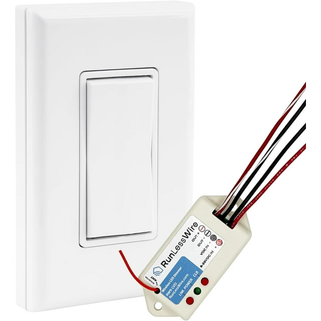 RunLessWire Low Voltage 8-30VDC Dimming Self Powered (NO Batteries ...