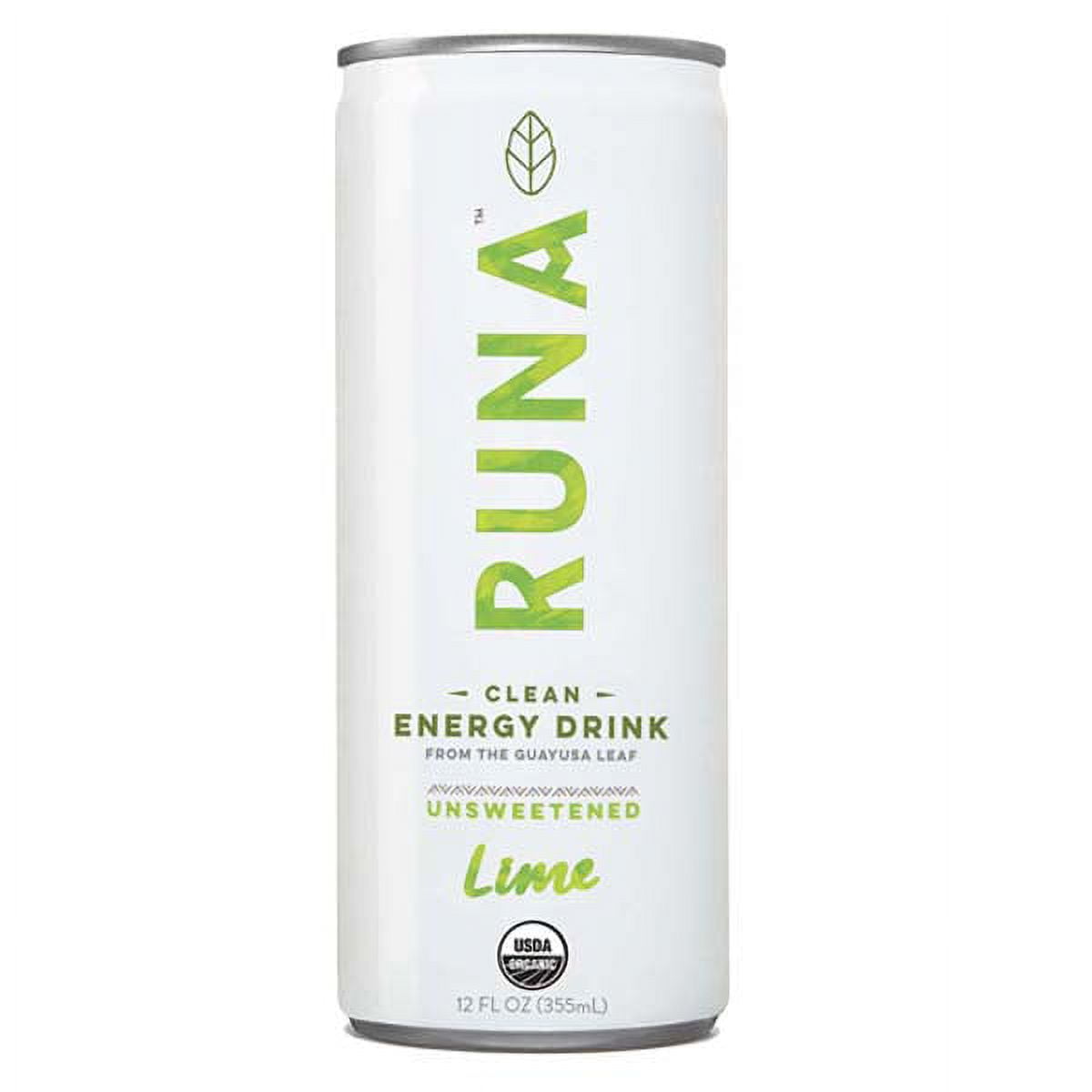 Runa Clean Energy Original Zero Lime 12 Oz Cans Pack of 12 - Walmart.com
