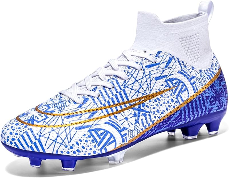 Runan Men's Soccer Shoes Outdoor Turf Indoor Soccer Training Sneaker ...
