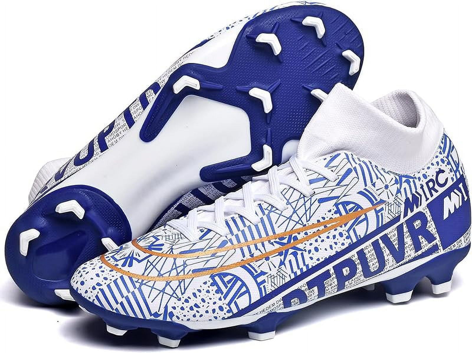 Runan Mens Cleats Football,Walking Athletic Soccer Shoes,Ag Cleats ...