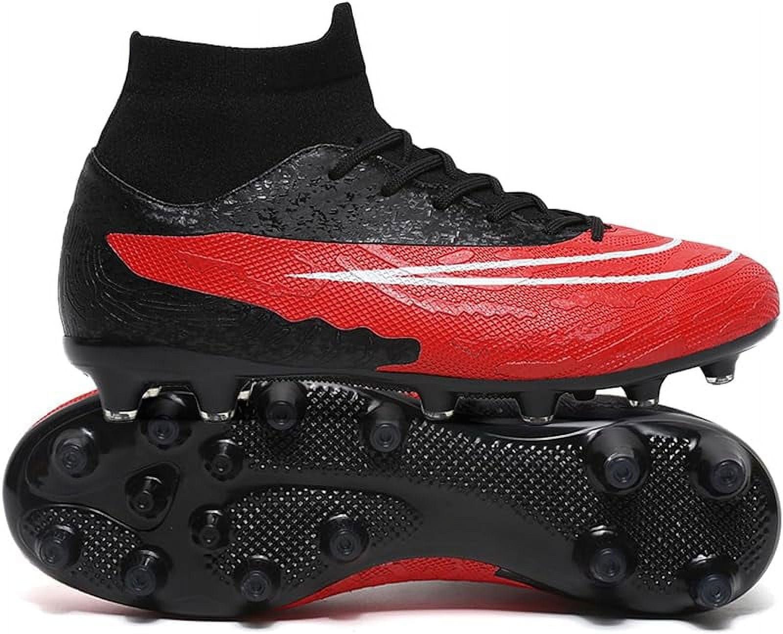 Runan Soccer Cleats Mens Football Cleats Womens Soccer Shoes AG/FG ...