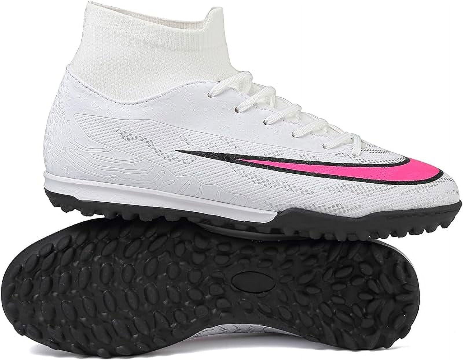 Runan Soccer Cleats Mens Football Cleats Womens Soccer Shoes AG/FG ...