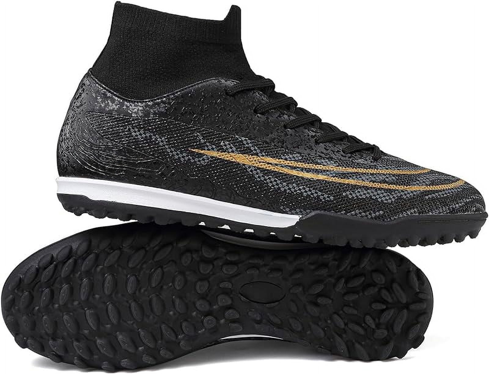 Runan Soccer Cleats Mens Football Cleats Womens Soccer Shoes AG/FG ...