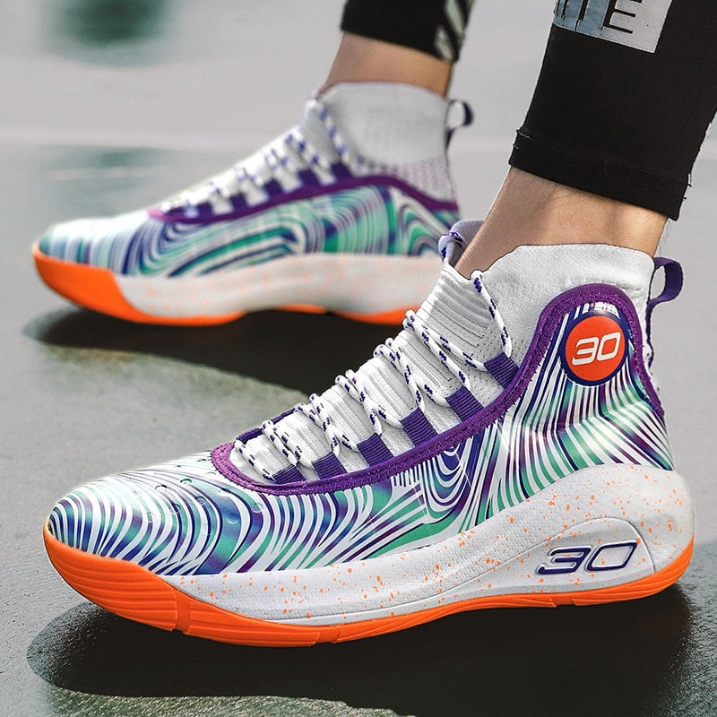 Runan mens basketball shoes for women high top outdoor streetball ...