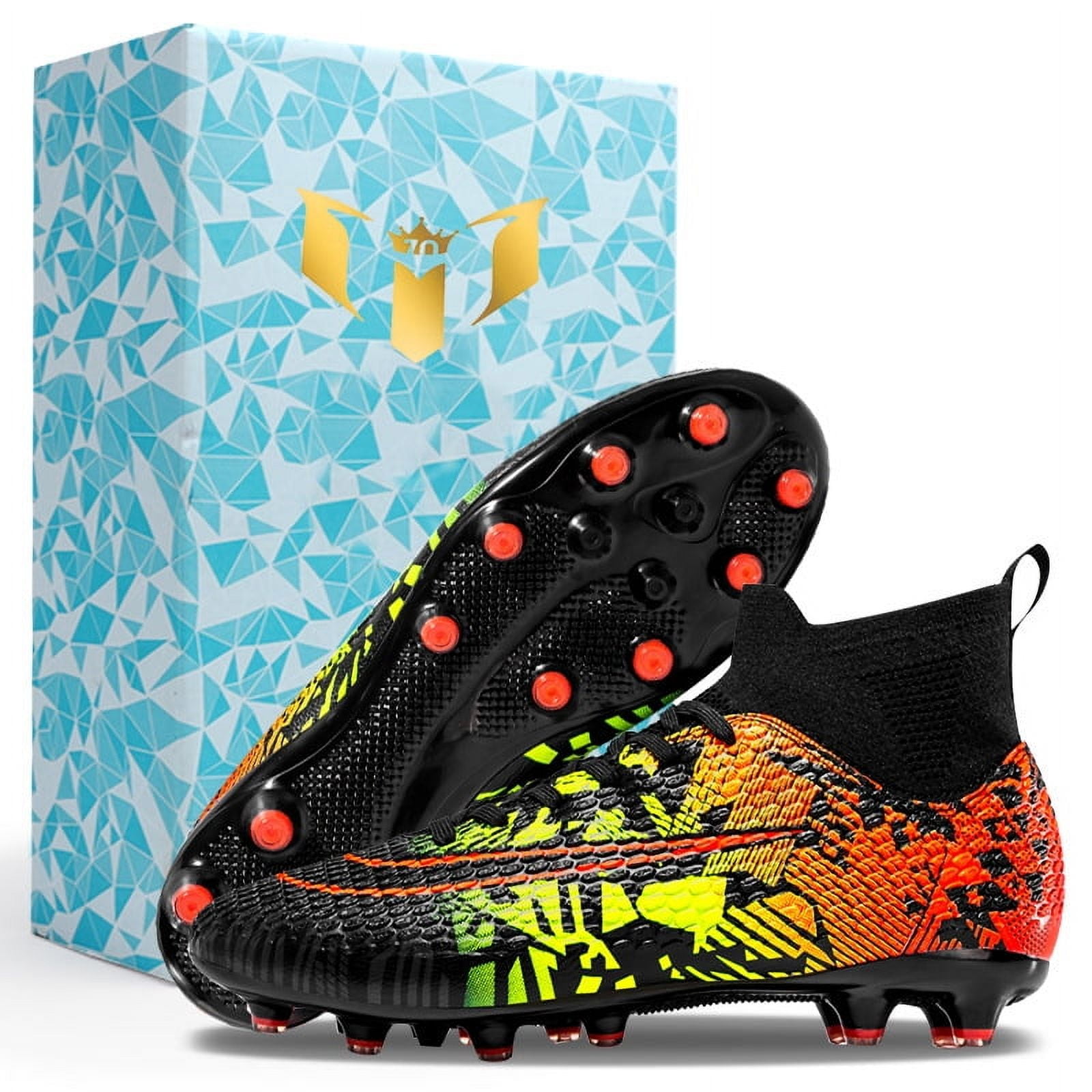 Runan soccer cleats for mens womens turf soccer shoes indoor footall ...