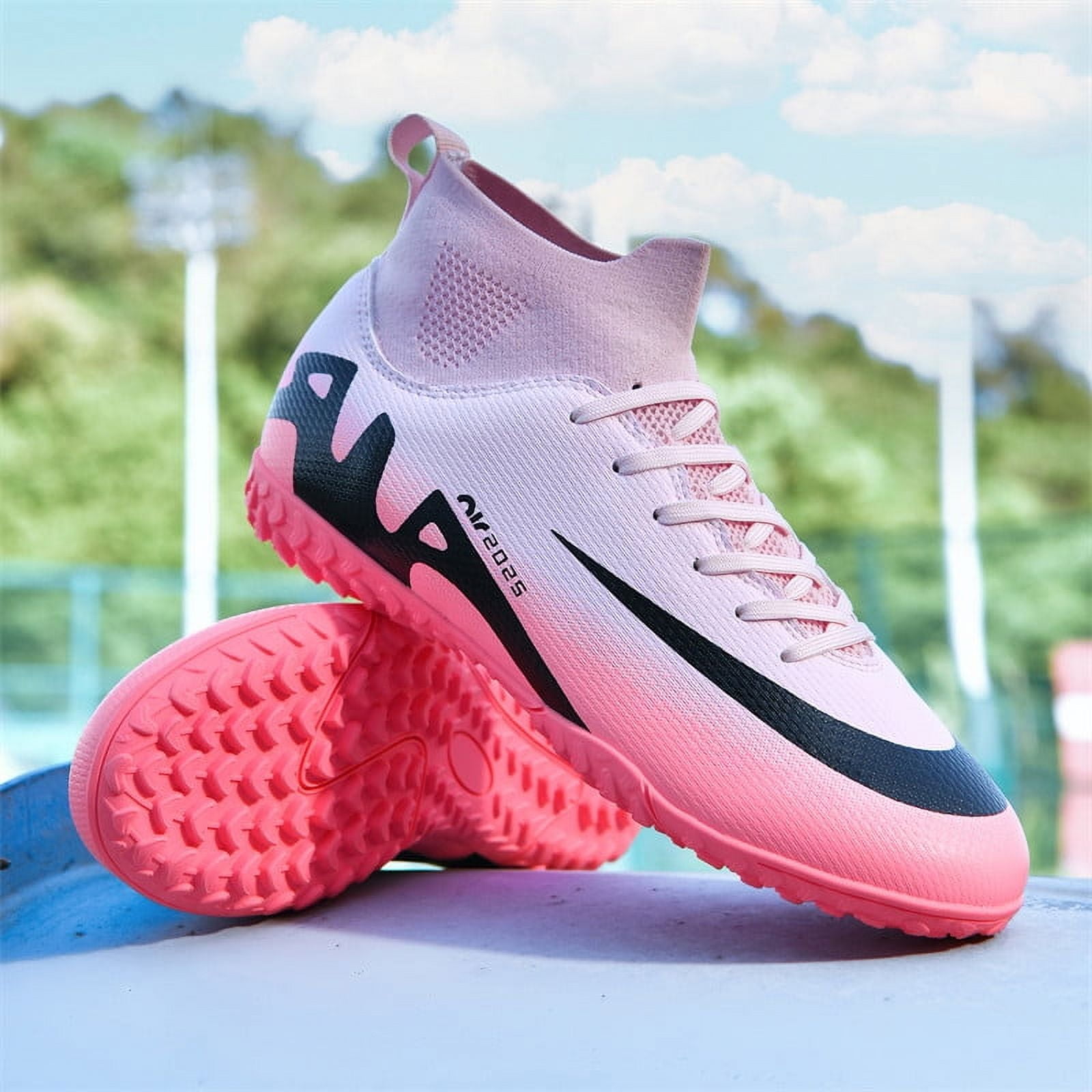 Runan unisex-adult soccer cleats for Men indoor/outdoor futsal training ...