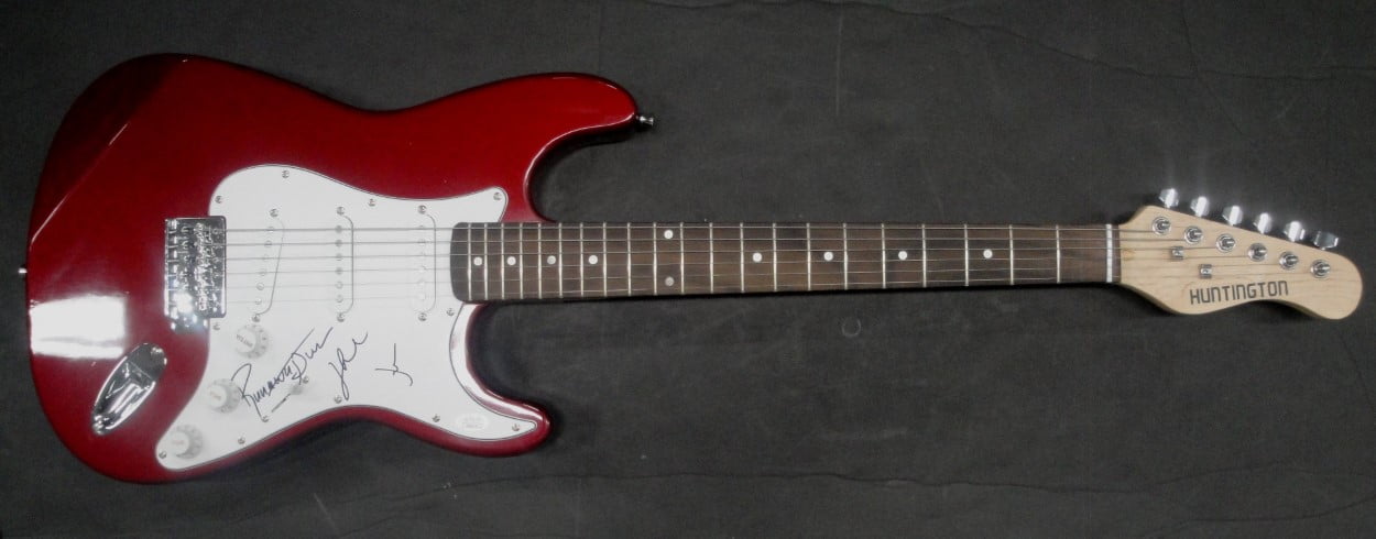 Runaway June Band Signed Auto Electric Guitar Country Star JSA DD 60791 ...