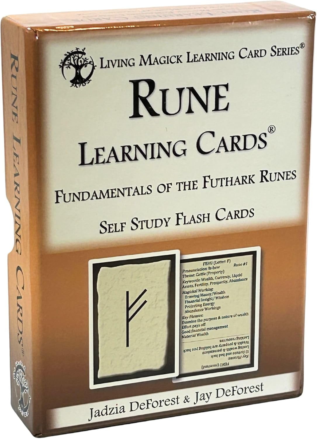 Rune Learning Cards - Self Study Flash Cards for Futhark Norse Runes - Walmart.com