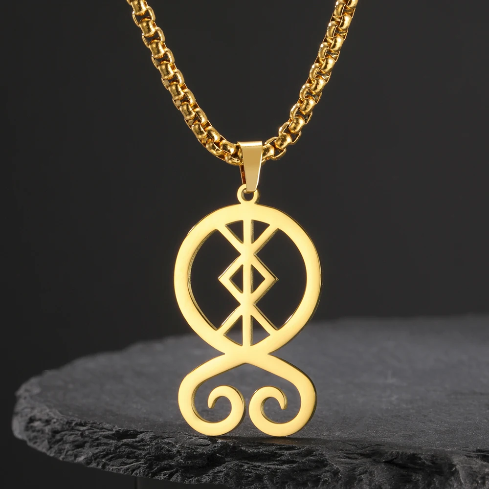 Rune of Protection Troll Cross Necklace Trollkors Nordic Magical Symbol ...