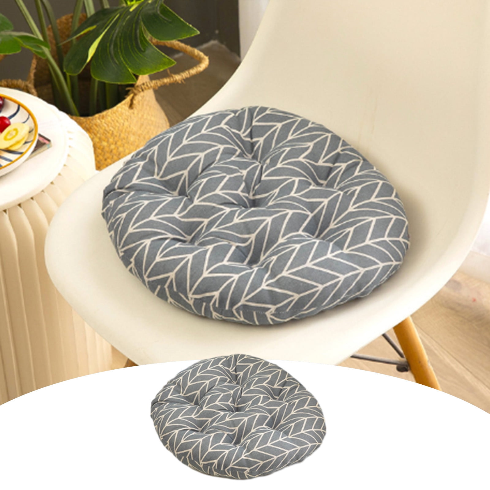 Runfenguu Round Chair Cushion,Japanese Futon Chair Pad Tatami Floor ...