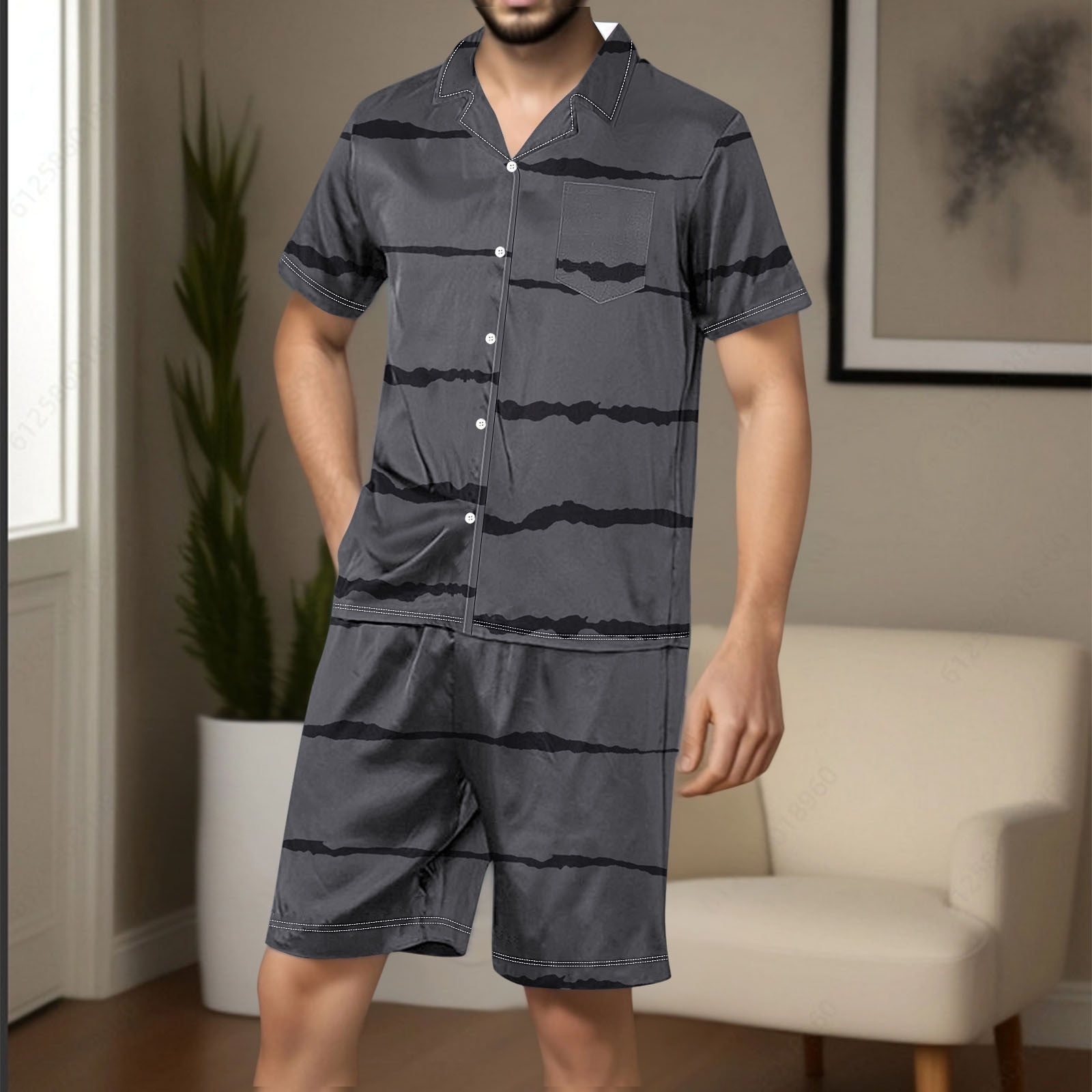 Runfenguu Summer Outfits For Men, Men Outfits 2 Piecemen Casual ...