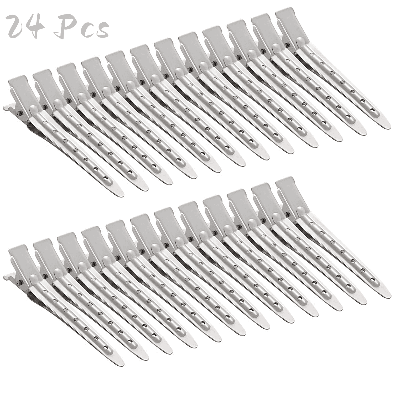 Rungopro 24 Pcs Duck Bill Clips, 3.5 Inches Rustproof Metal Alligator ...