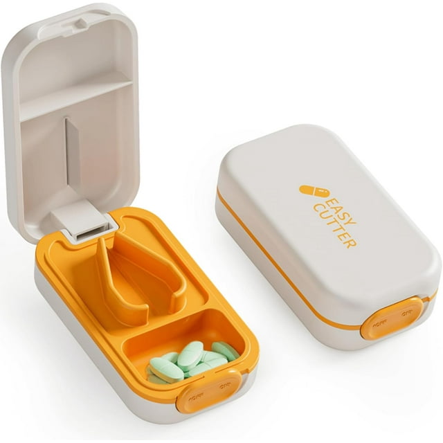 Rungopro Small Pill Cutter, Pill Splitter Pill Cutter for Small or ...