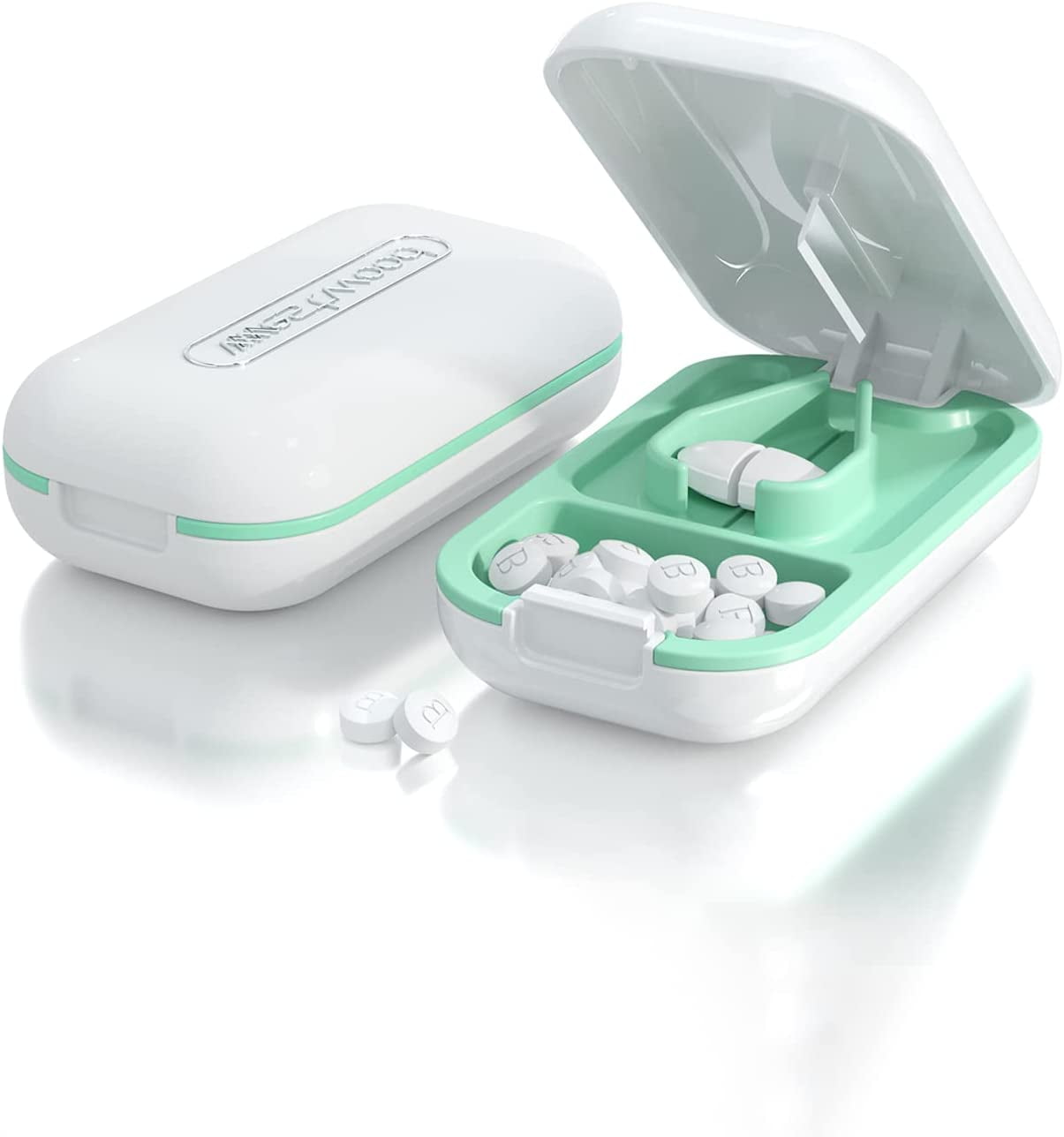 Rungopro Small Pill Cutter, Pill Splitter Pill Cutter for Small or ...