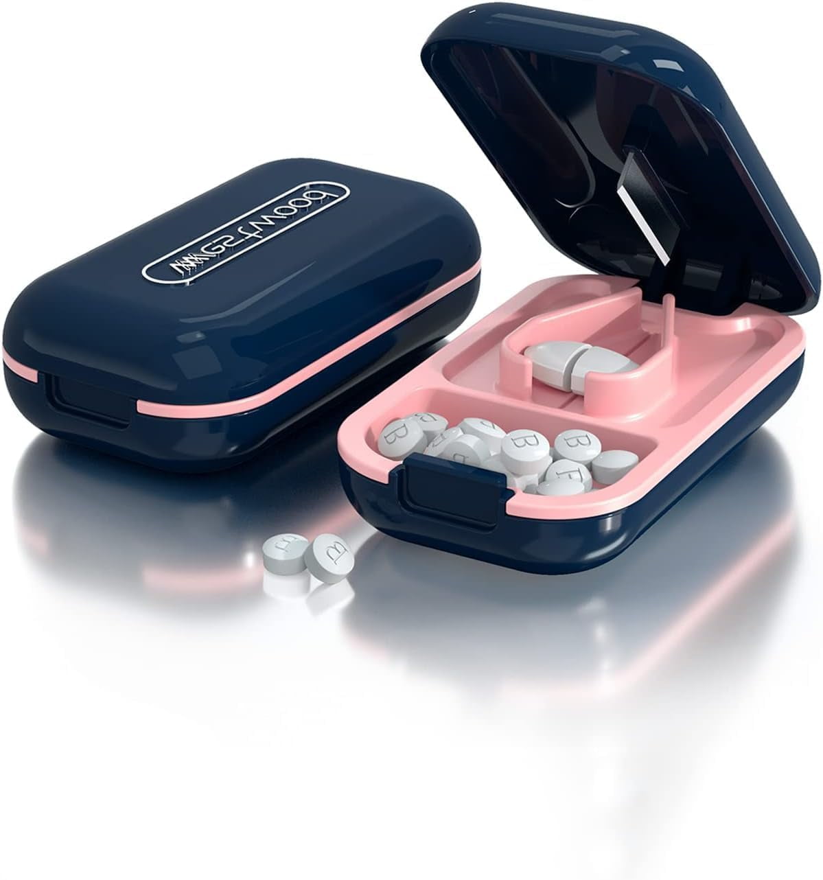 Rungopro Small Pill Cutter, Pill Splitter Pill Cutter for Small or ...