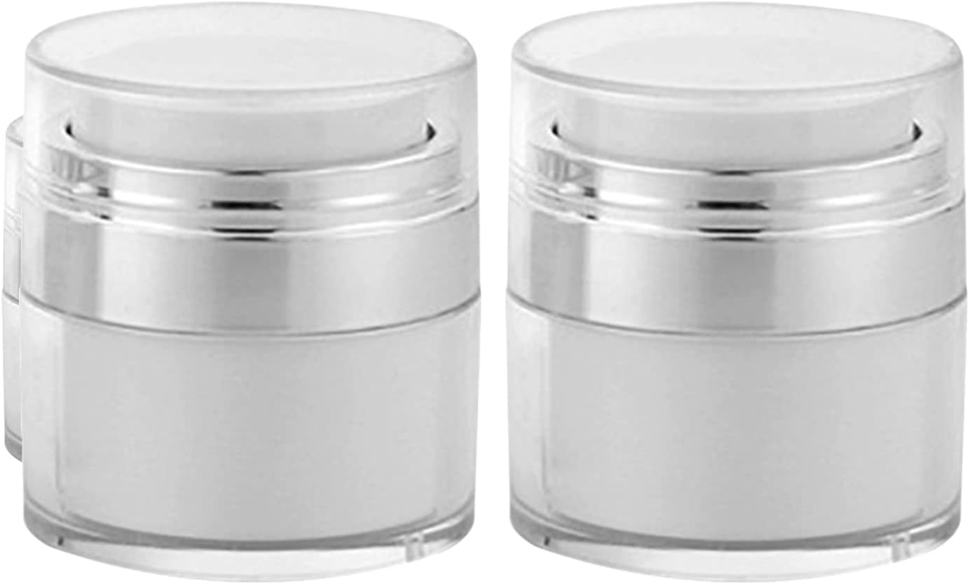 Rungungde Airless Pump Jar - New Empty Airless Cosmetic Container ...