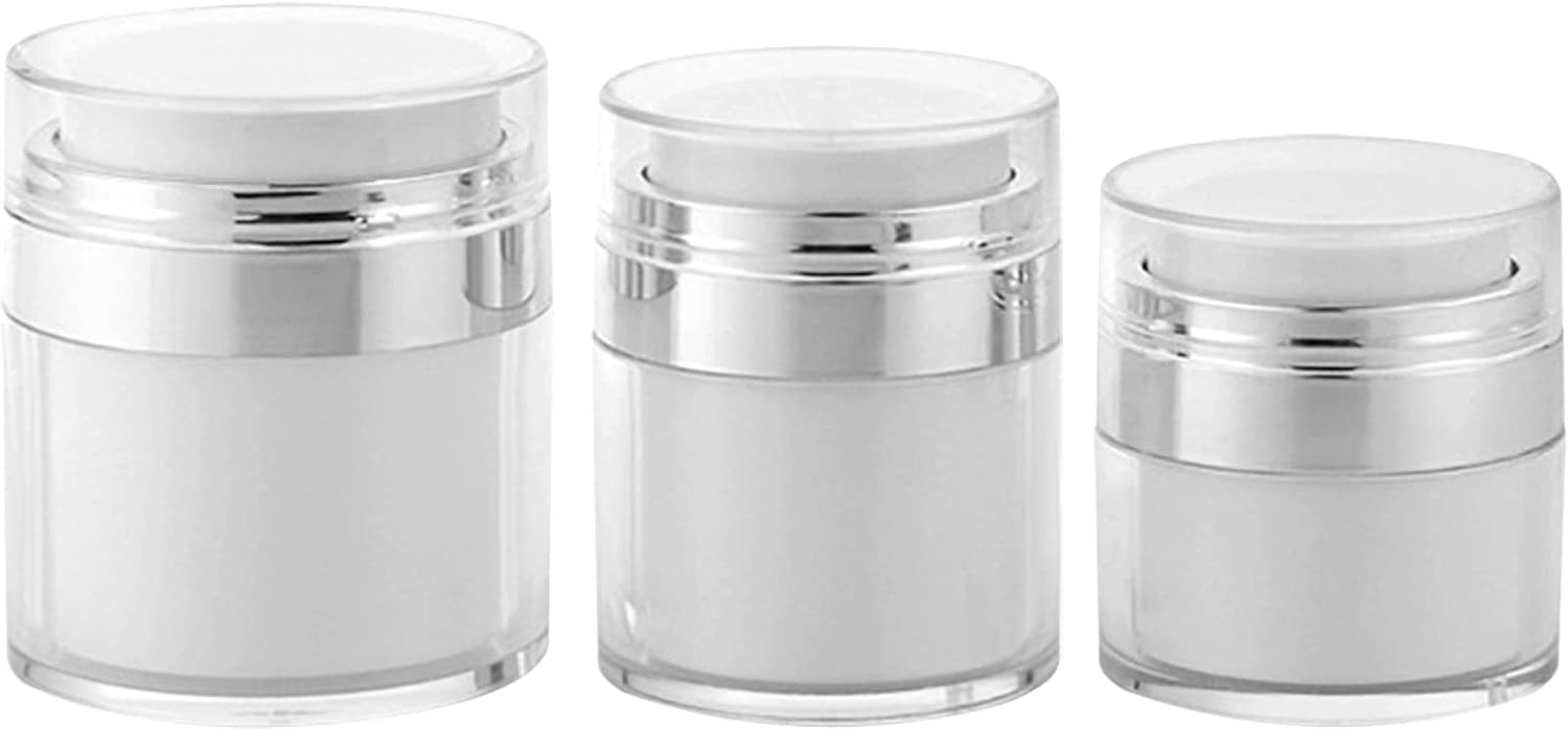 Rungungde Airless Pump Jar - New Empty Airless Cosmetic Container ...