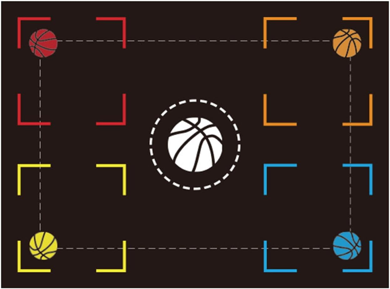 Rungungde Portable Basketball Footwork Non-Slip Agility Footstep ...