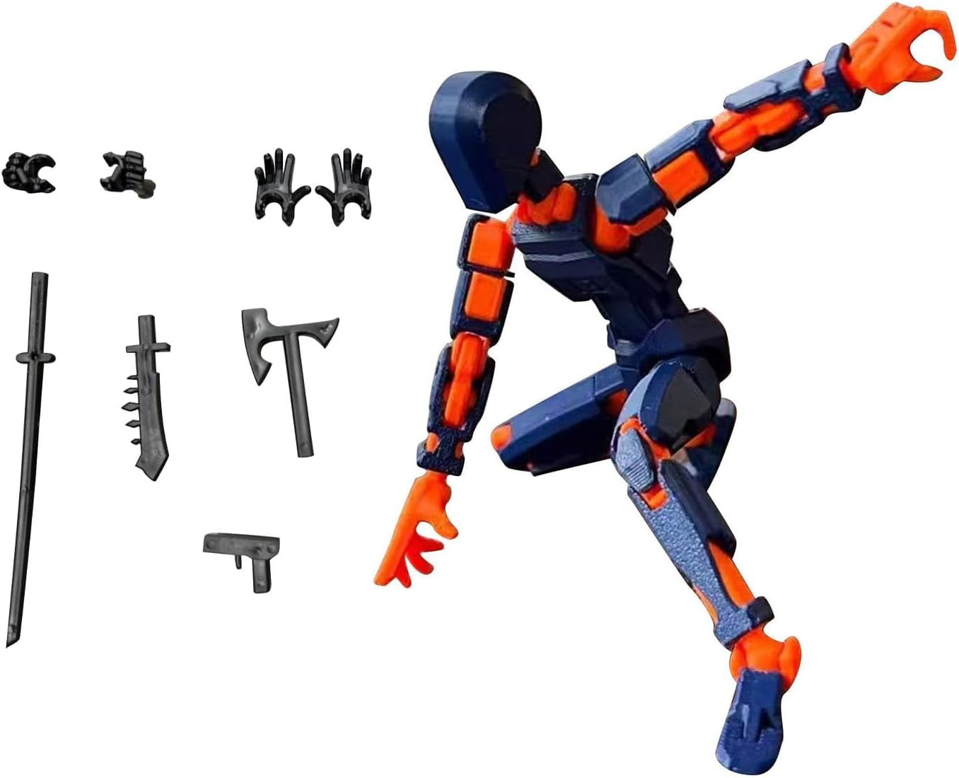 Rungungde T13 Action Figure, Titan 13 Action Figure with 4 Types of ...