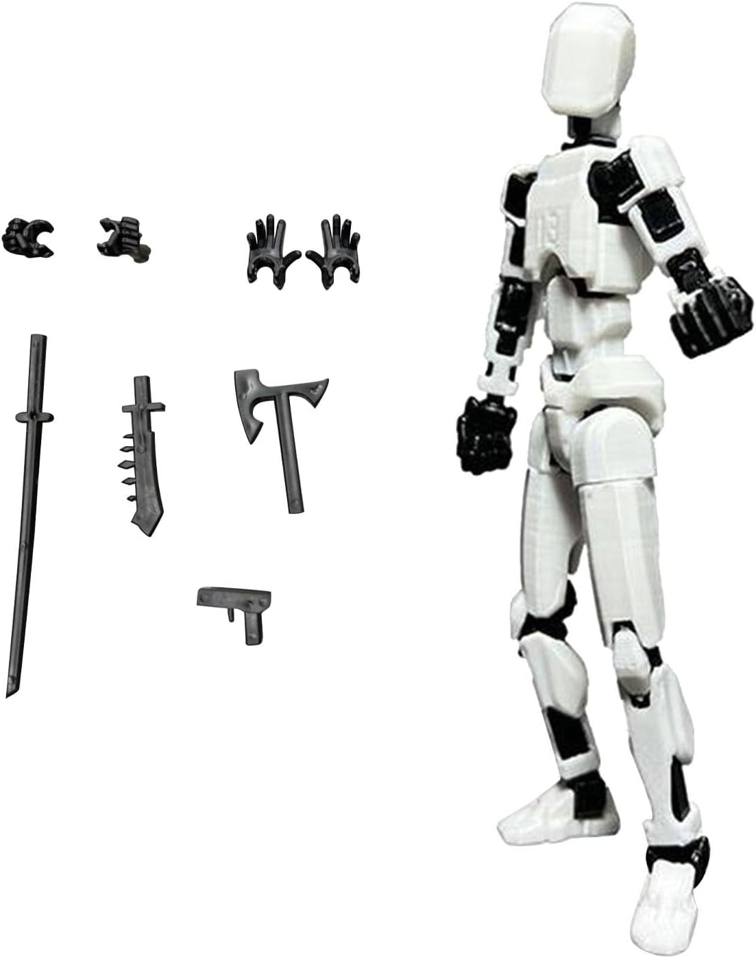 Rungungde T13 Action Figure, Titan 13 Action Figure with 4 Types of ...