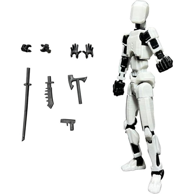 Rungungde T13 Action Figure, Titan 13 Action Figure with 4 Types of ...